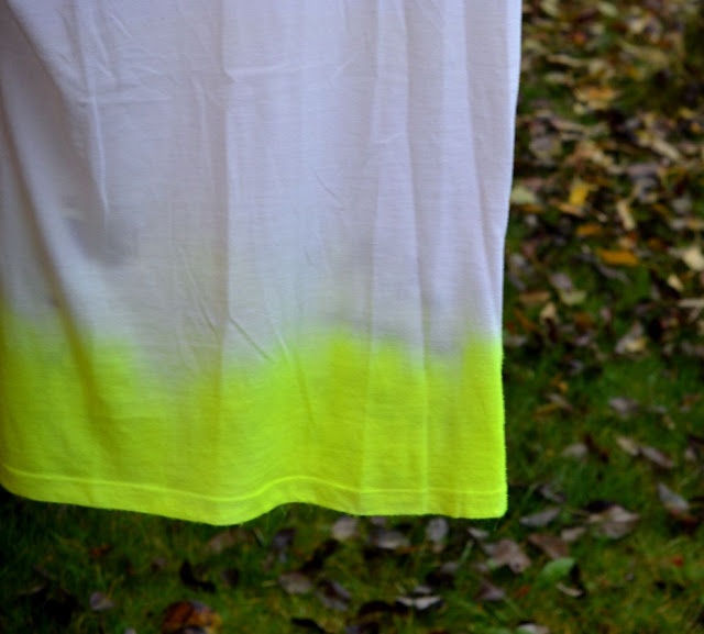 DIY : NEON shirt