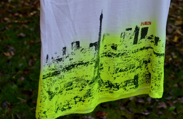 DIY : NEON shirt